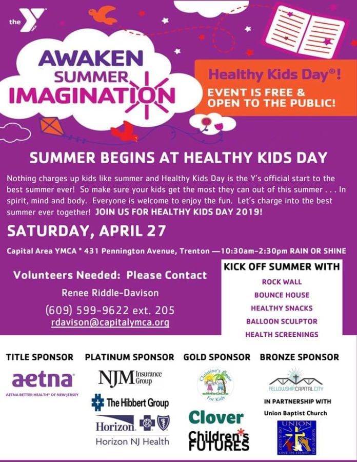 Capital Area YMCA to Celebrate Healthy Kids Day on April 27th ...