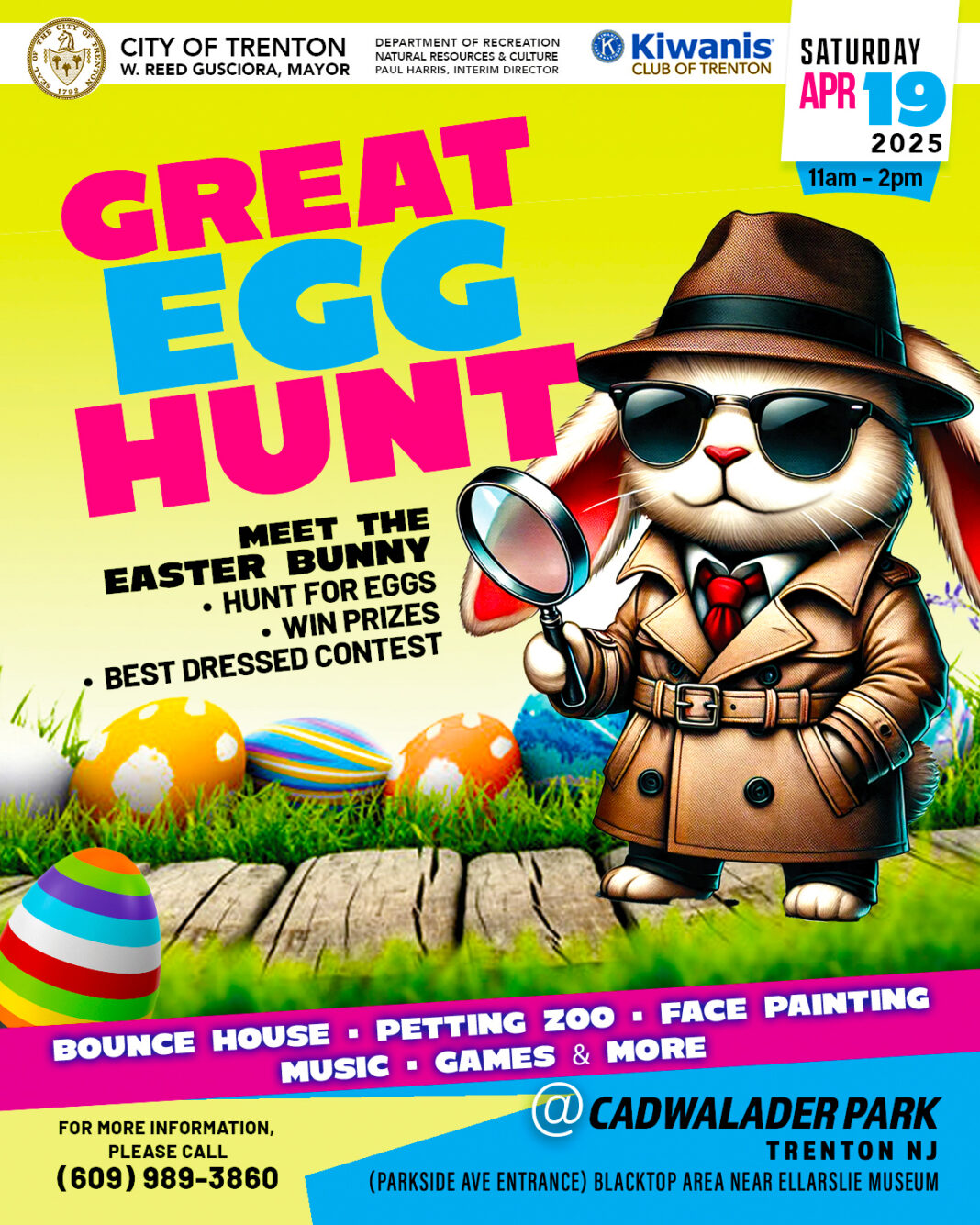 Bunny Comes to Trenton – 104th “Great Egg Hunt” Returns - TrentonDaily
